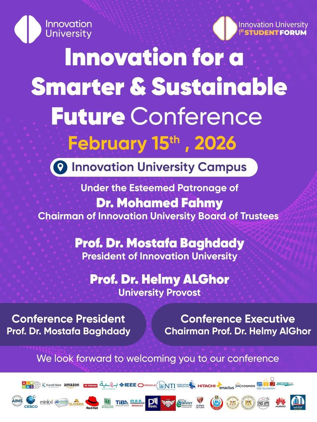 Shaping a Smarter & Sustainable Future: Innovation University Hosts ...